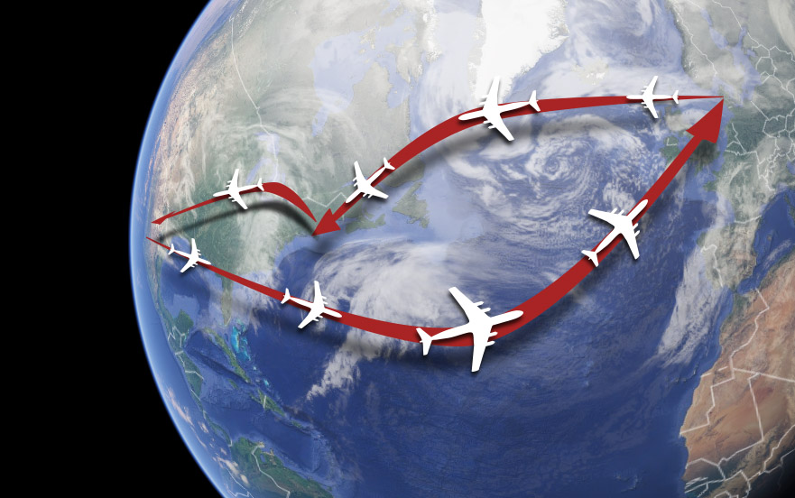 Flybilletter til rundrejse - forskellige stop i USA